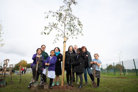 Celebrating His Majesty's Coronation with trees | Trees for Cities